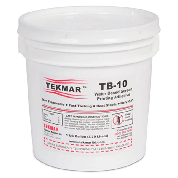 TEKMAR TB-10 Water Based Pallet Adhesive – blue-ridge-screen-products