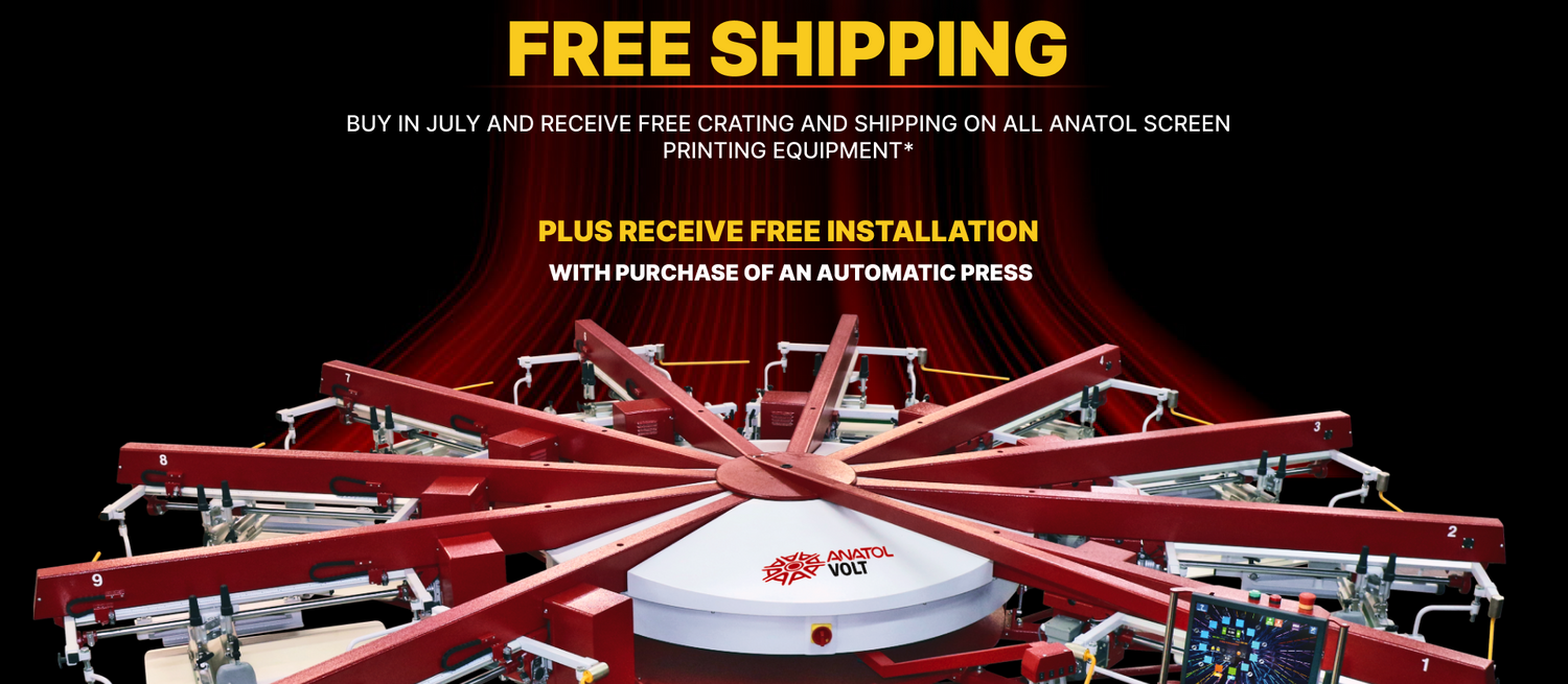 Screen Printing Supplies & Equipment | Blue Ridge Screen Products ...